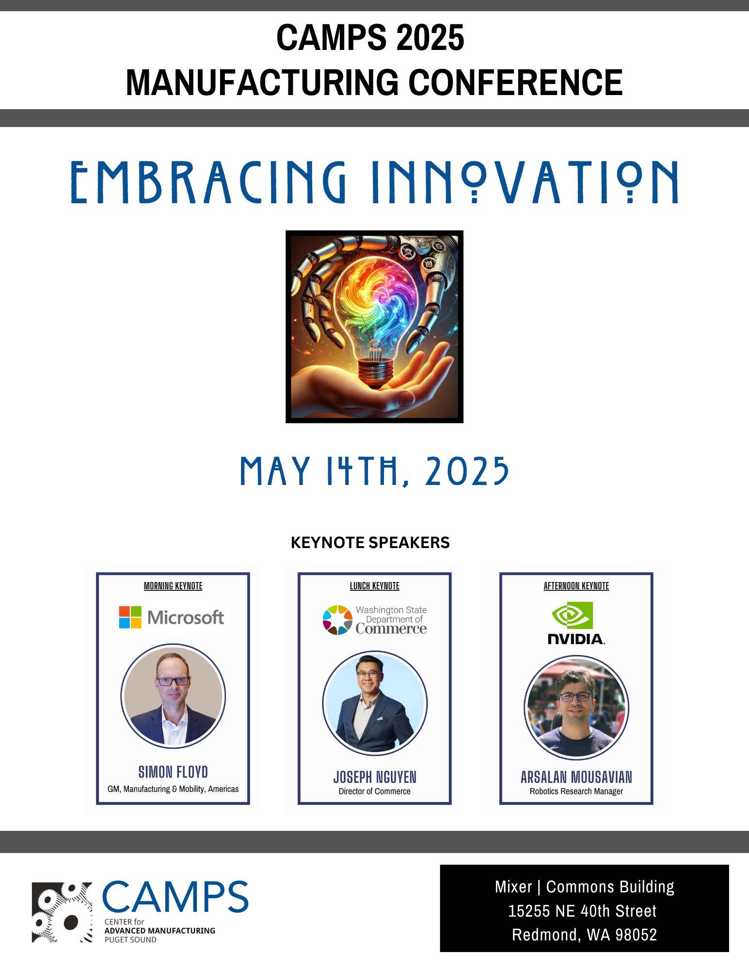 Center for Advanced Manufacturing Puget Sound